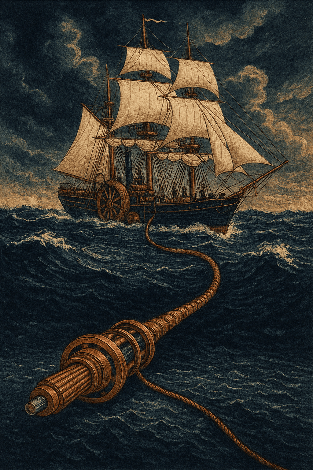 Connecting Continents: The First Transatlantic Telegraph Cable of 1858