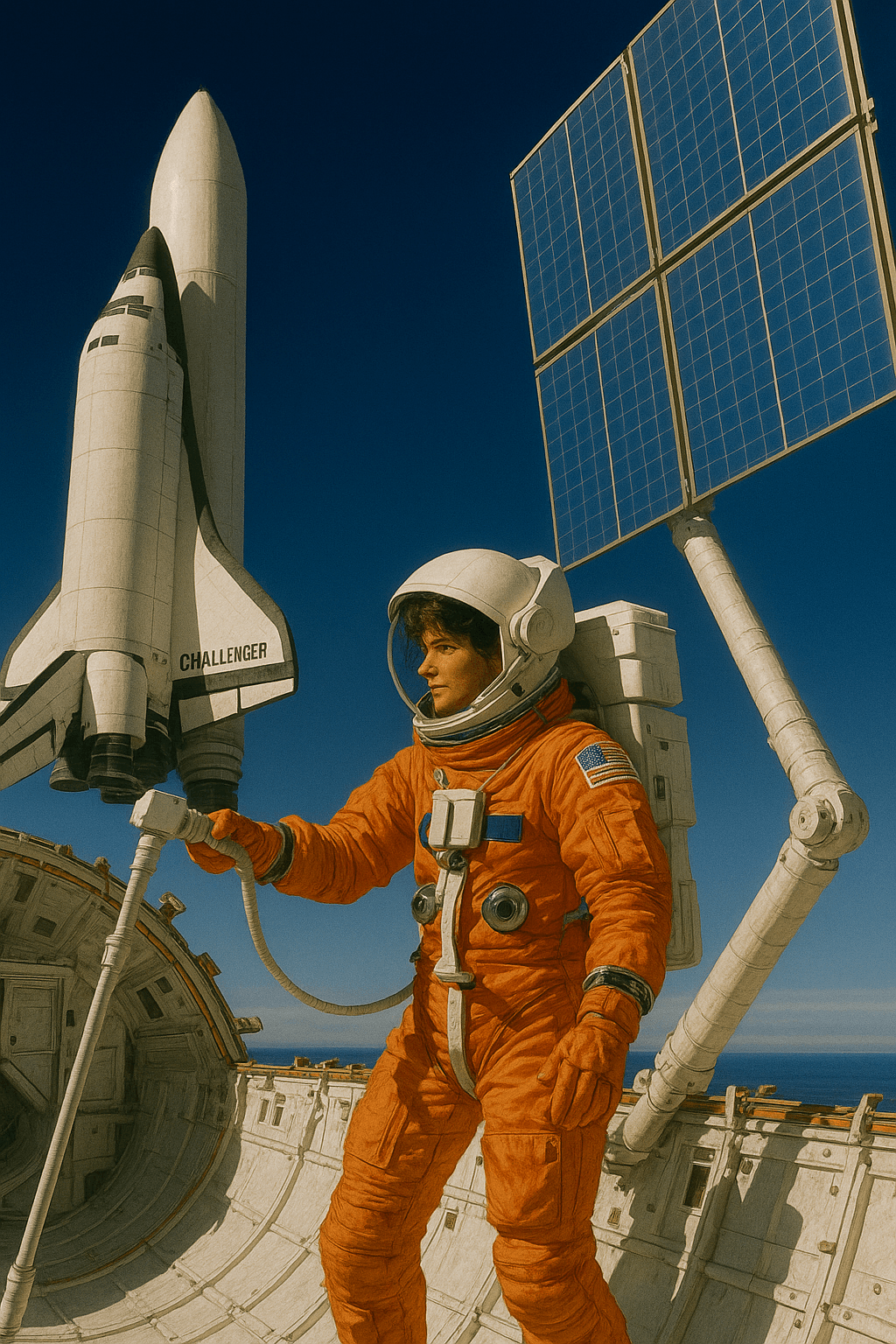 Breaking Barriers: Sally Ride Makes History in Space