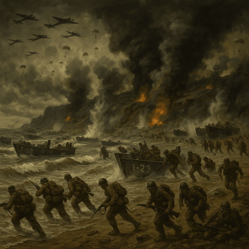 D-Day: The Allied Invasion of Normandy Changes the Course of World War II