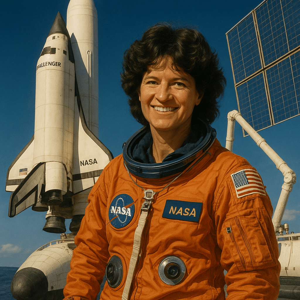 Breaking Barriers: Sally Ride Makes History in Space