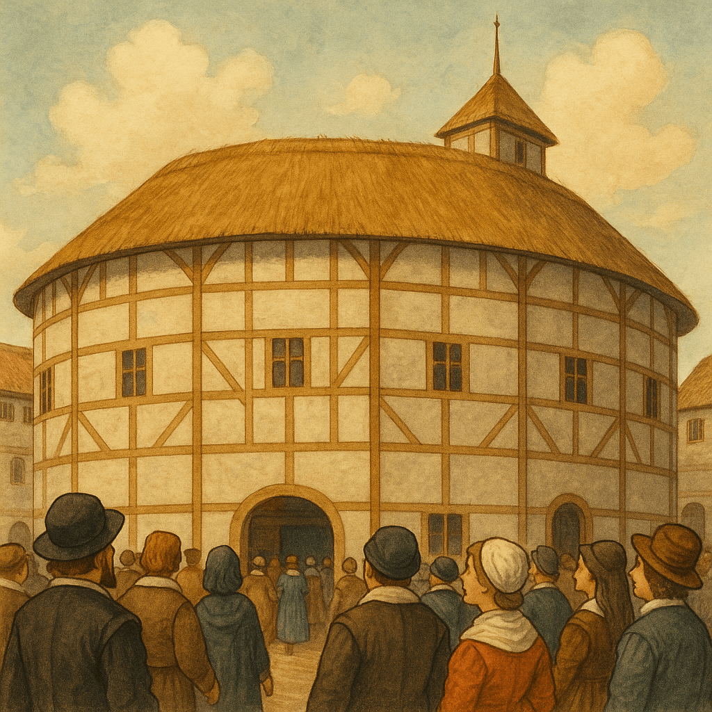 The Globe Theatre Burns Down