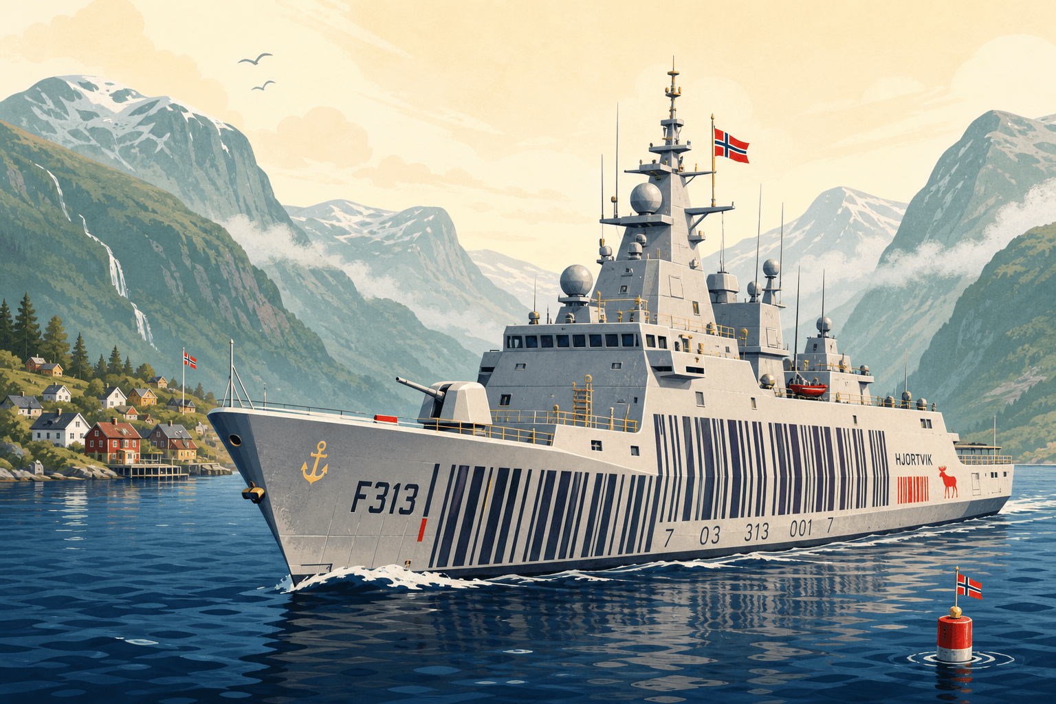 Battleship Barcodes